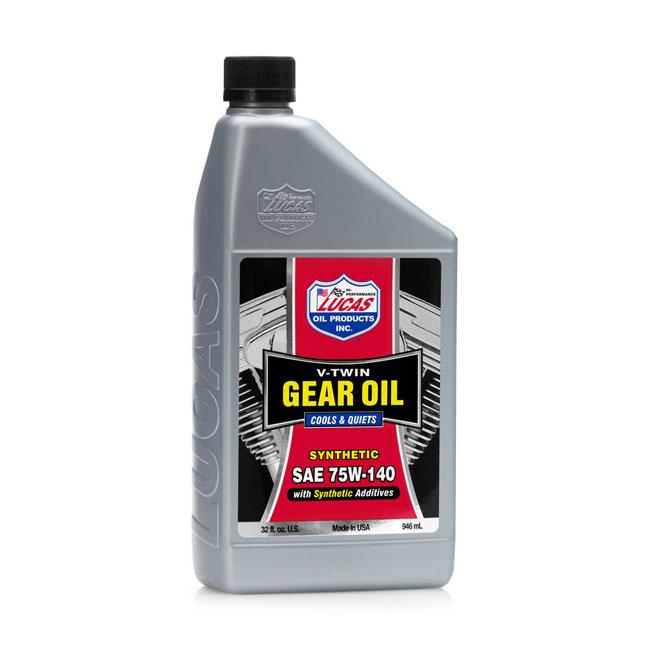 Lucas Oil V-Twin Transmission Oil Synthetic 75W-140 946ml